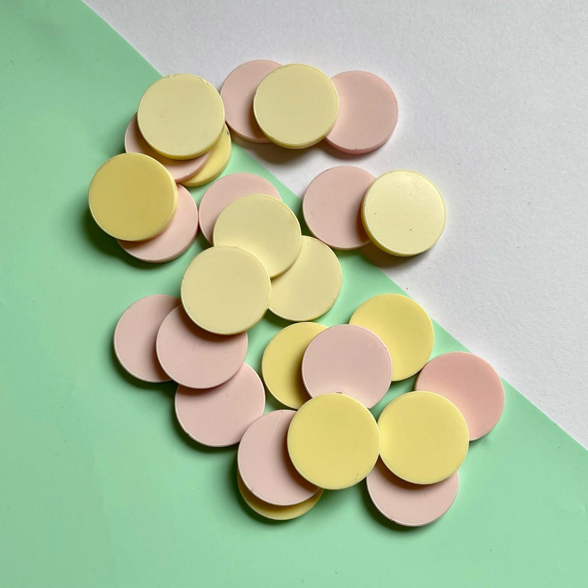 Pastel Acrylic Counters EYFS/ Numeracy/ Teaching Resource/ - Etsy UK