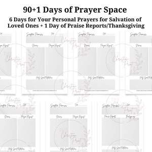 Prayer Journal Printable | Christian Journal | Daily Prayer Journal ...