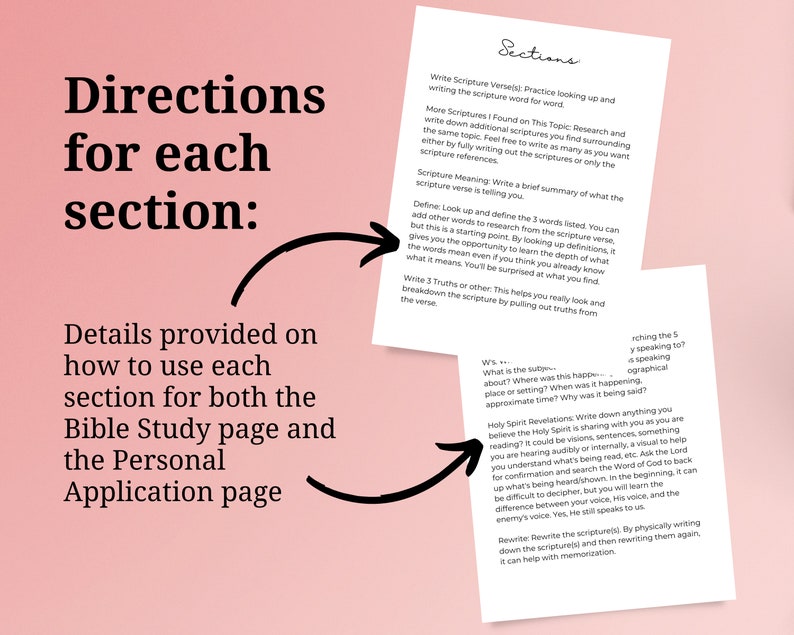 Bible Study Journal Printable 60 Topical Bible Studies - Etsy