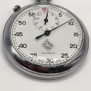 Jules Racine & Co. 7 Jewel Stopwatch Works Well and Looks Nice - Etsy