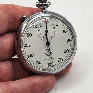 Jules Racine & Co. 7 Jewel Stopwatch Works Well and Looks Nice - Etsy