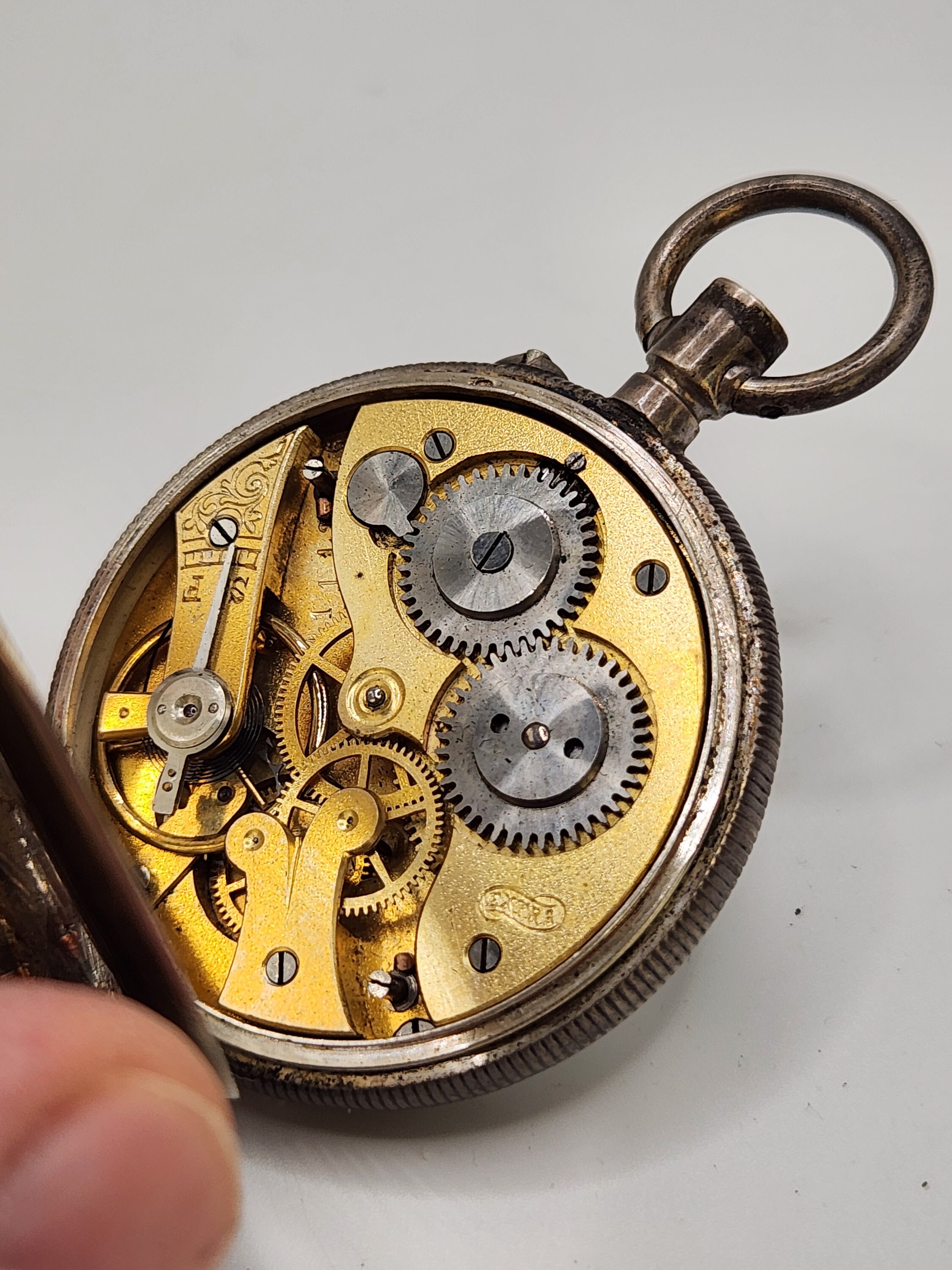 1920s est. Extra Pocket Watch in Coin Silver Case, for Parts/repair - Etsy