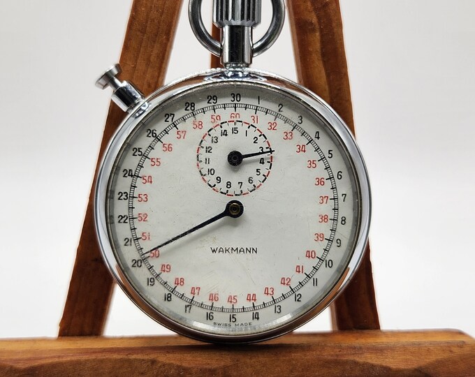 Working Wakmann Stopwatch Inscribed to Ms. Roberts / - Etsy