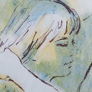 RARE Limited-edition Pastel Litho by Paul Bernhard Seckel ("ravelle ...