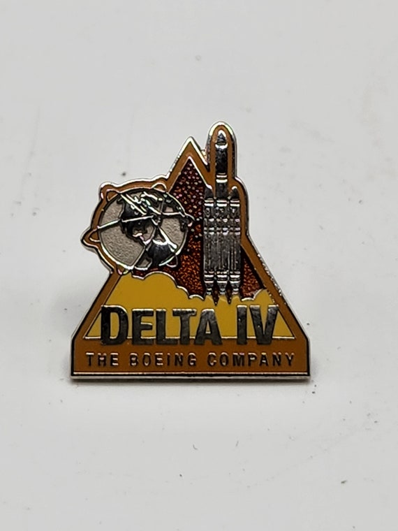 Delta IV rocket booster pin - The Boeing Company - Gem