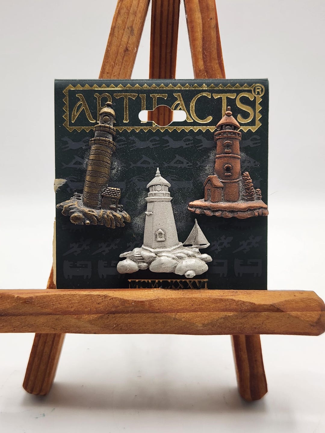 Vintage 1980s Lighthouse Pins - Set of Three - Etsy