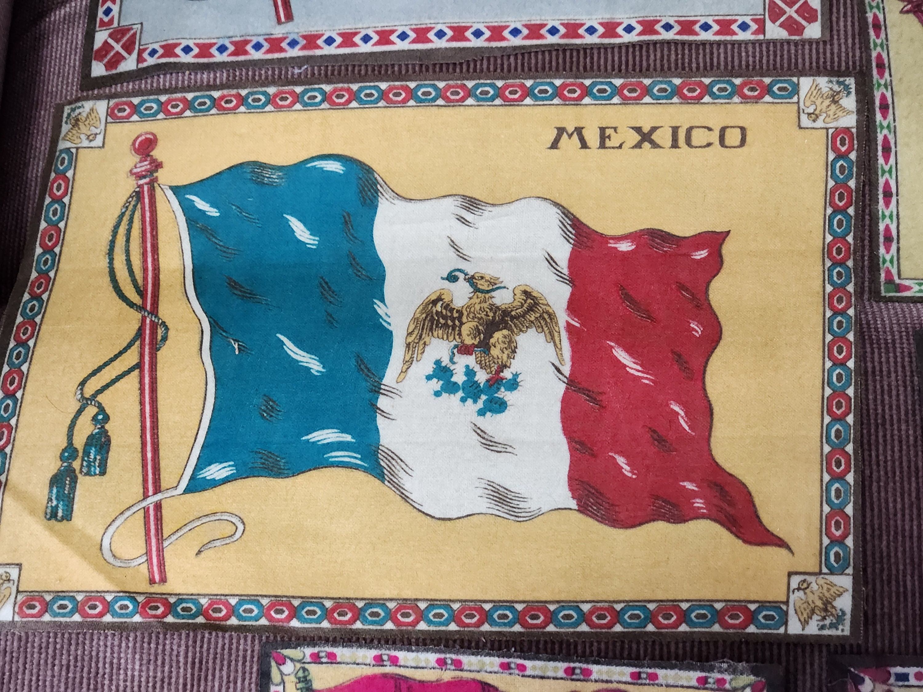 Collection of Antique pre-wwi Felt or Flannel Flags - Etsy