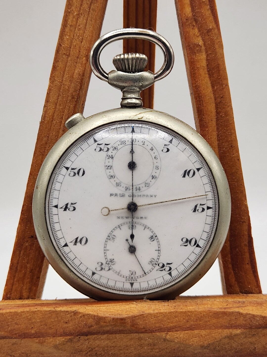 Rare and Interesting Breitling Montbrillant Watch Manufactory Stopwatch ...