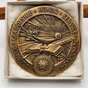 US American Legion Medal - "for God and Country - Semper Fidelis", With ...