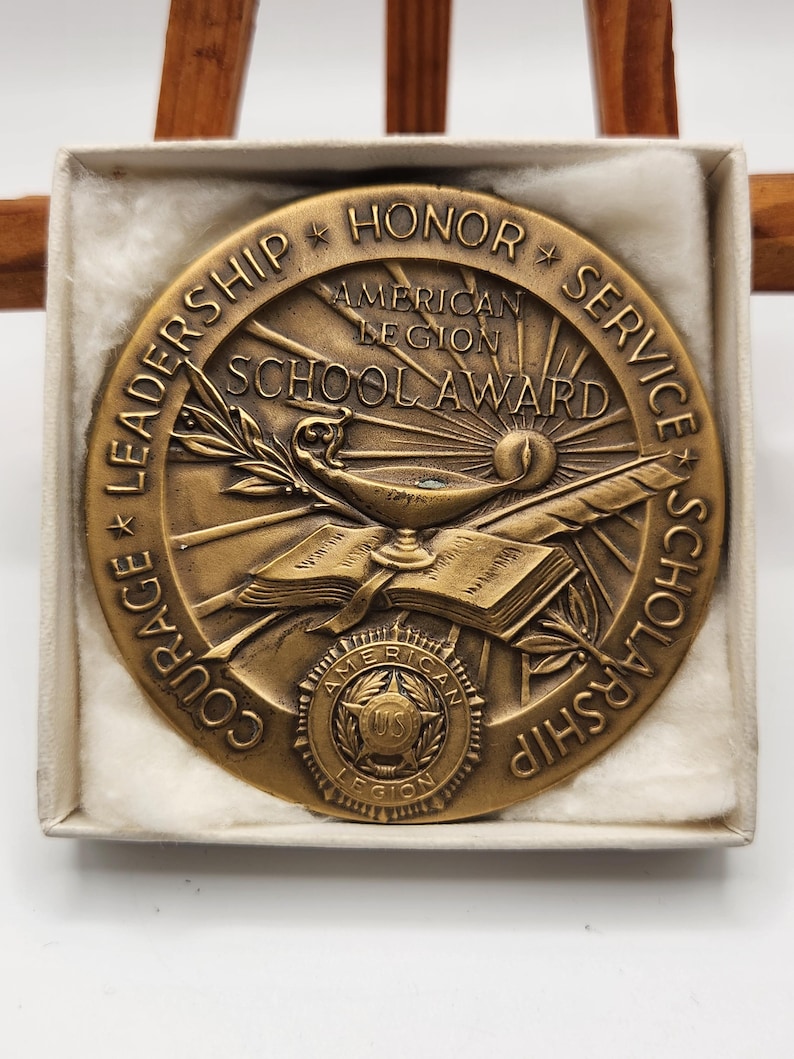 US American Legion Medal - "for God and Country - Semper Fidelis", With ...