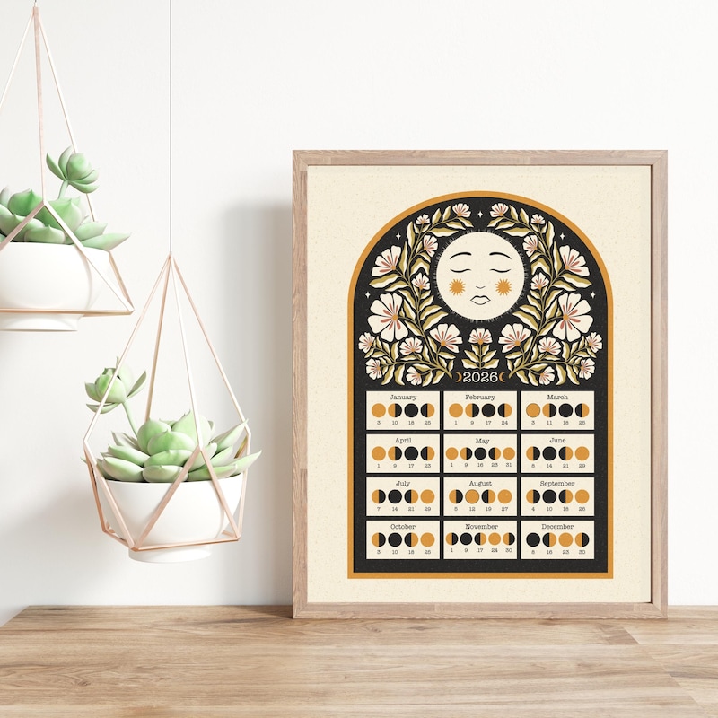 Lunar Eclipse Poster - Etsy