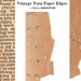 Torn Paper Edges PNG and PDF Digital Download | 12 Transparent Pngs of ...