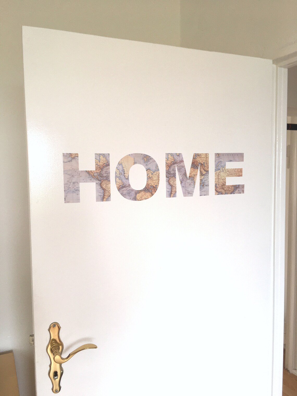 PDF Printable Map Alphabet | Digital Vintage Map Letters | Party Banner ...