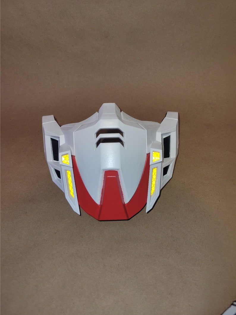 3D Printed Gundam Wing Zero Mask | Etsy
