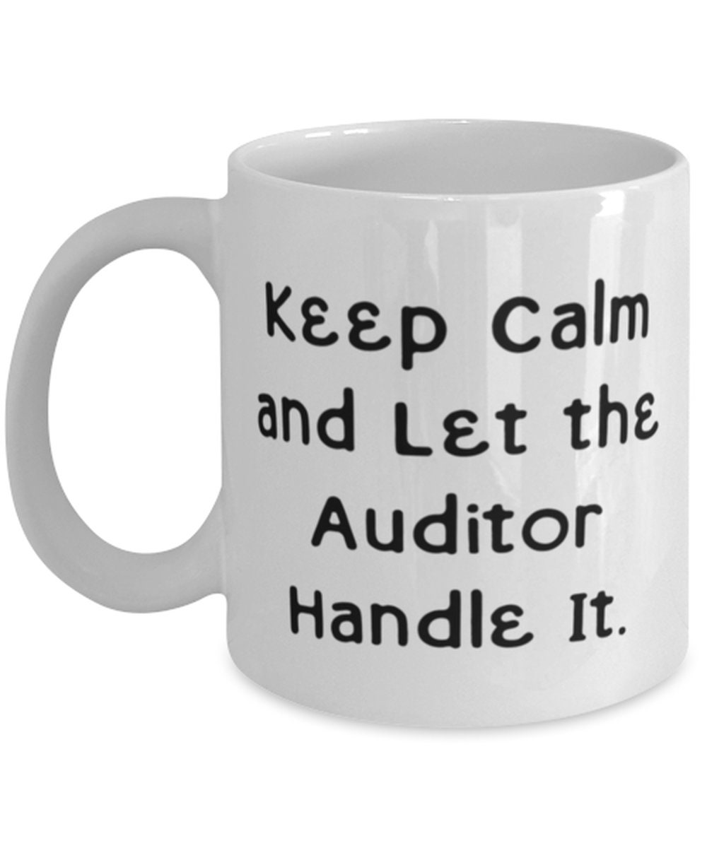 Reusable Auditor Gifts Keep Calm And Let The Auditor Handle | Etsy