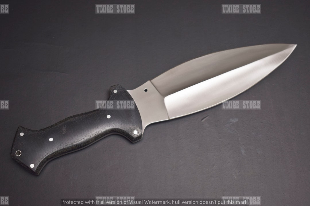 15 Custom Handmade D2 Steel Full Tang Boot Dagger Knife With Micrta ...