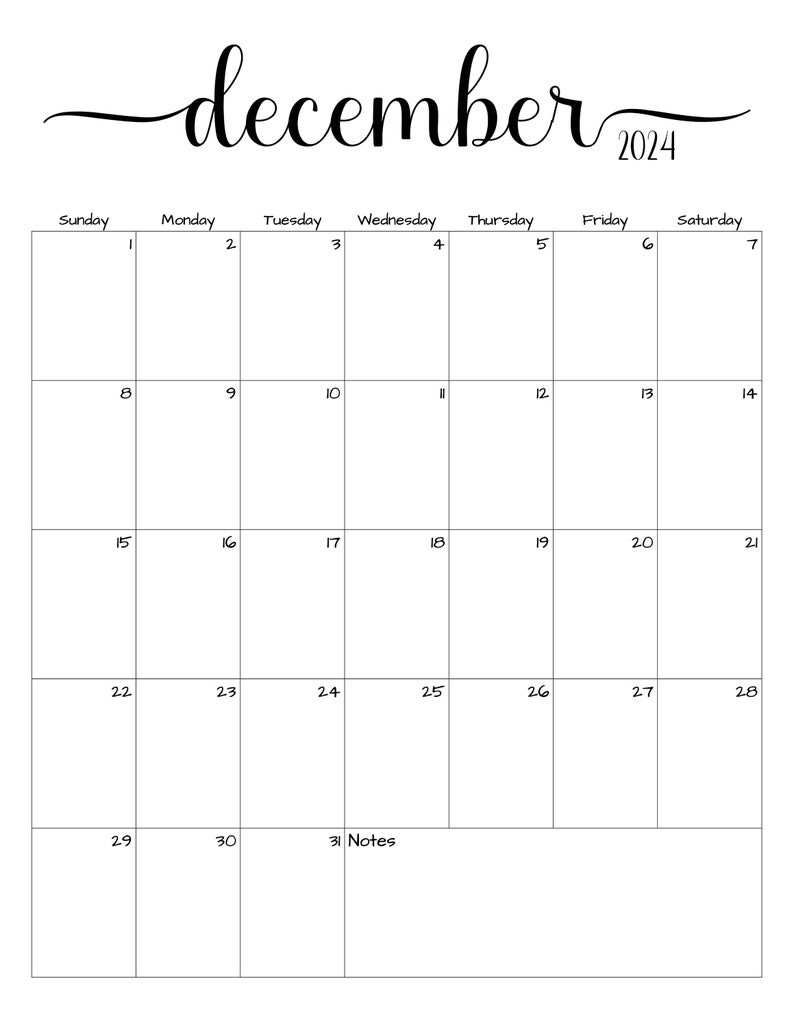 Fillable Editable December 2024 Calendar December 2024 Calendar Simple Fillable Editable December 2024 Calendar December 2024 Calendar Simple