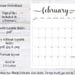 Fillable/editable February 2025 Calendar | February 2025 Calendar ...