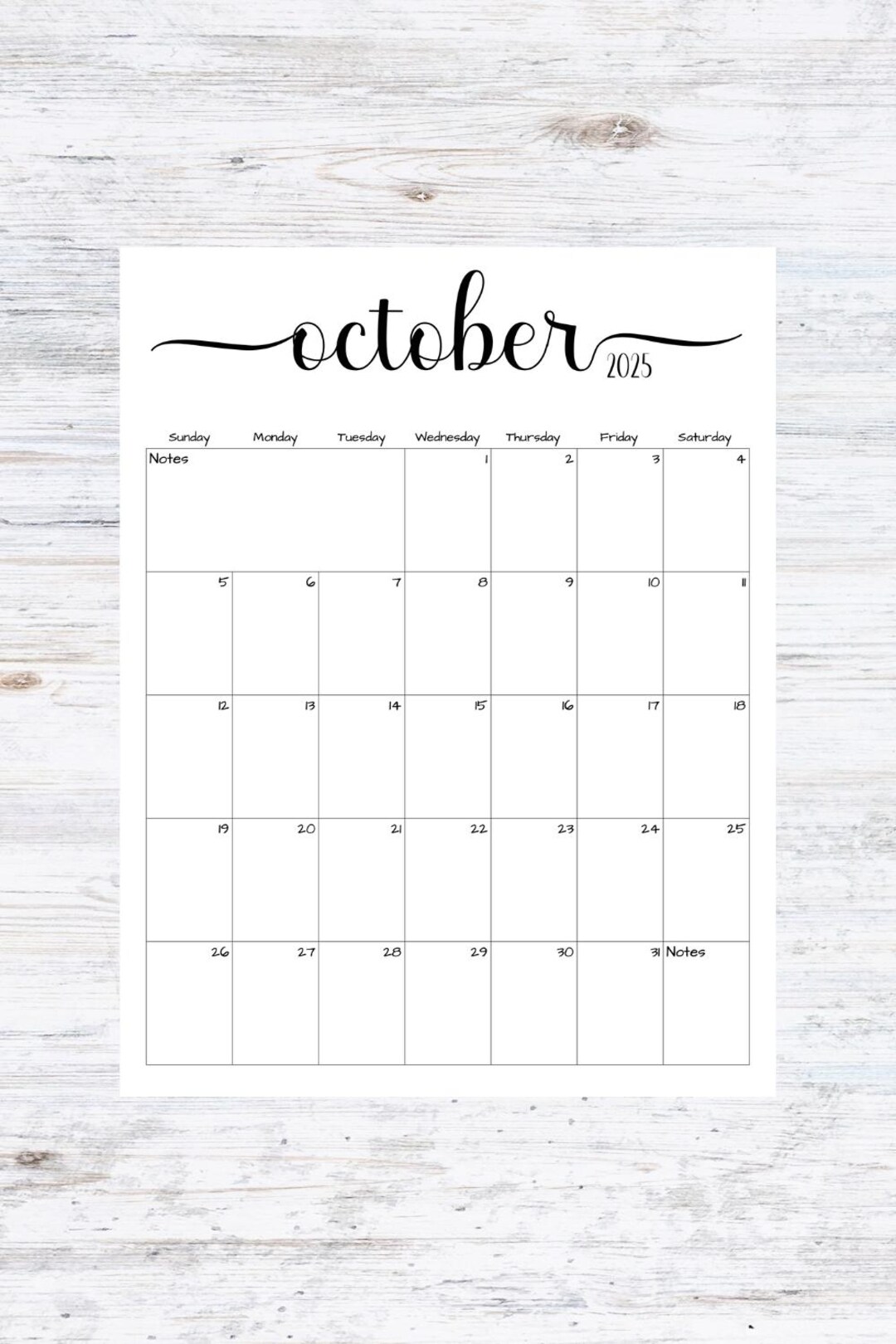 Fillable/editable October 2025 Calendar | October 2025 Calendar ...