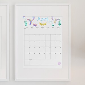 Fillable/editable April Calendar April 2023 Printable - Etsy