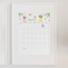 Fillable/editable April Calendar April 2023 Printable Calendar Spring ...