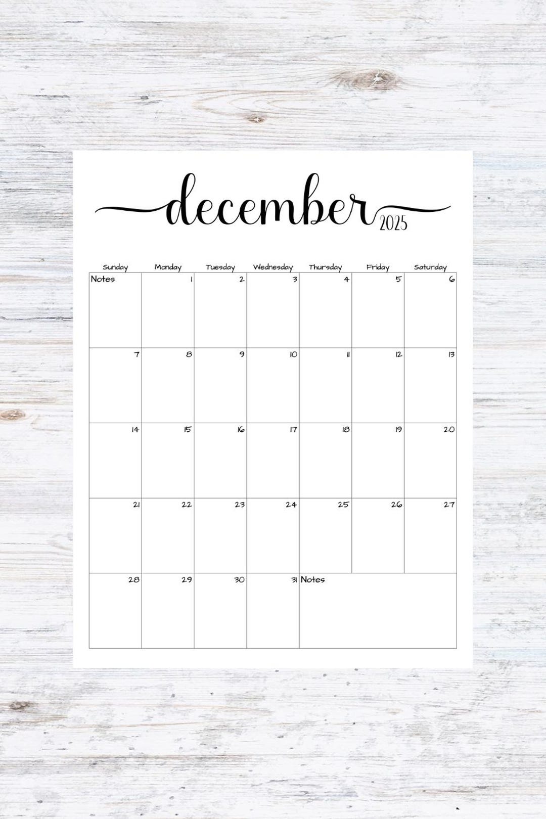 Fillable/editable December 2025 Calendar | December 2025 Calendar ...