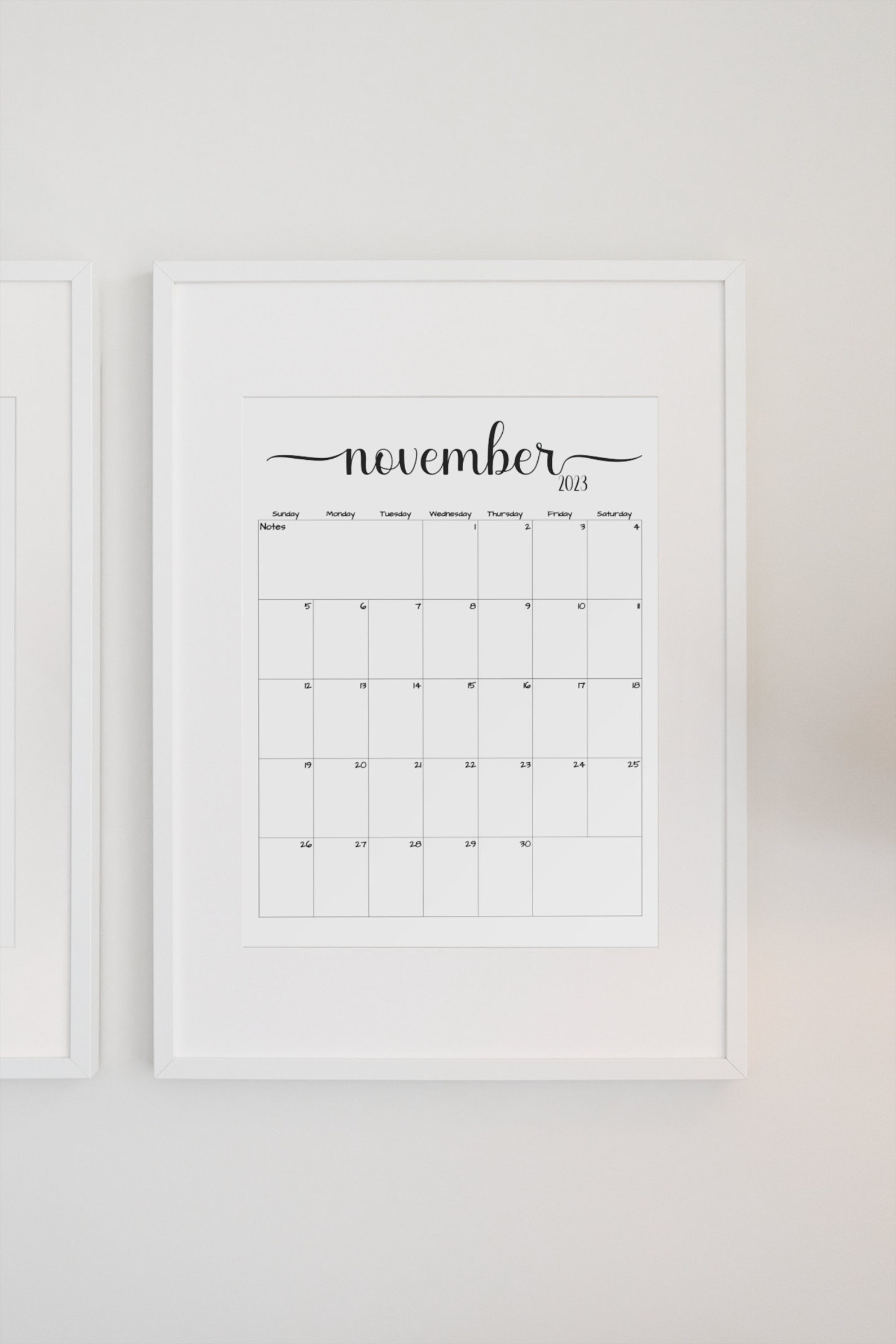 Fillable editable November 2023 Calendar November 2023 Calendar Simple 