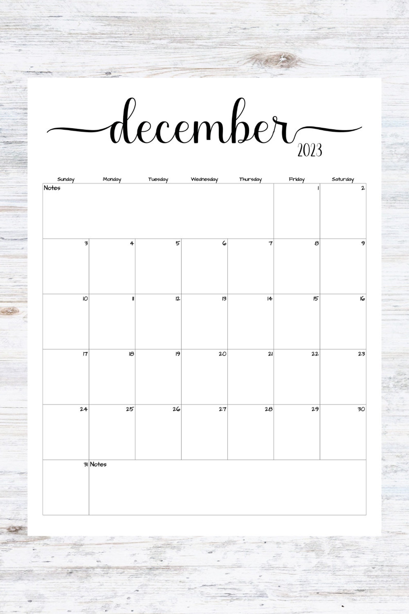 Fillable editable December 2023 Calendar December 2023 Calendar Simple
