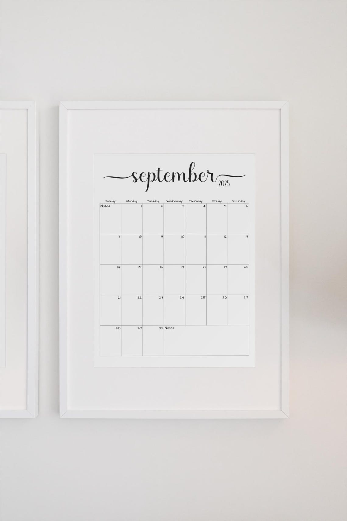 Fillable/editable September 2025 Calendar | September 2025 Calendar ...