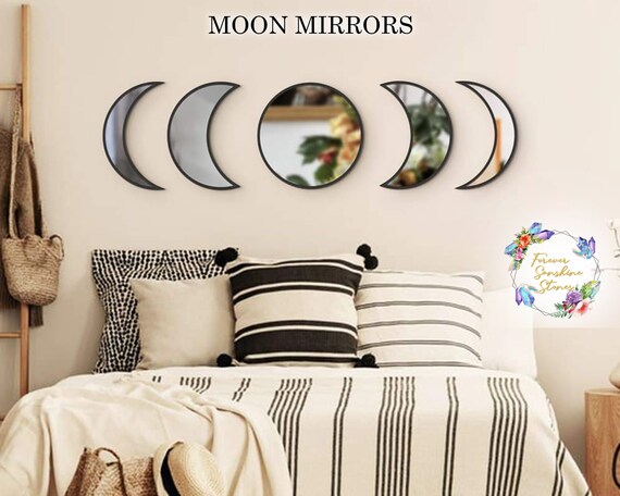 Moon With Decorative Mirrors