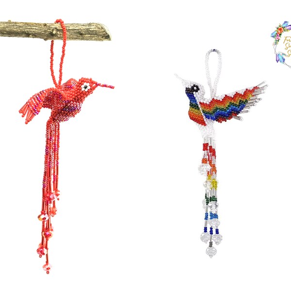 Beaded Hummingbird - Etsy