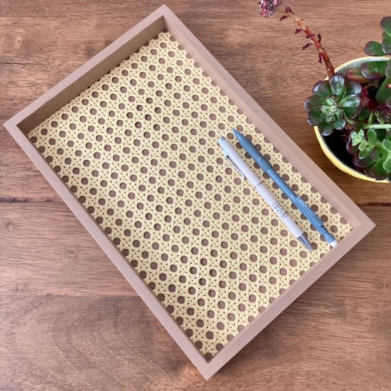 Philippine Rattan Cane Tray Solihiya Filipino Home Decor - Etsy