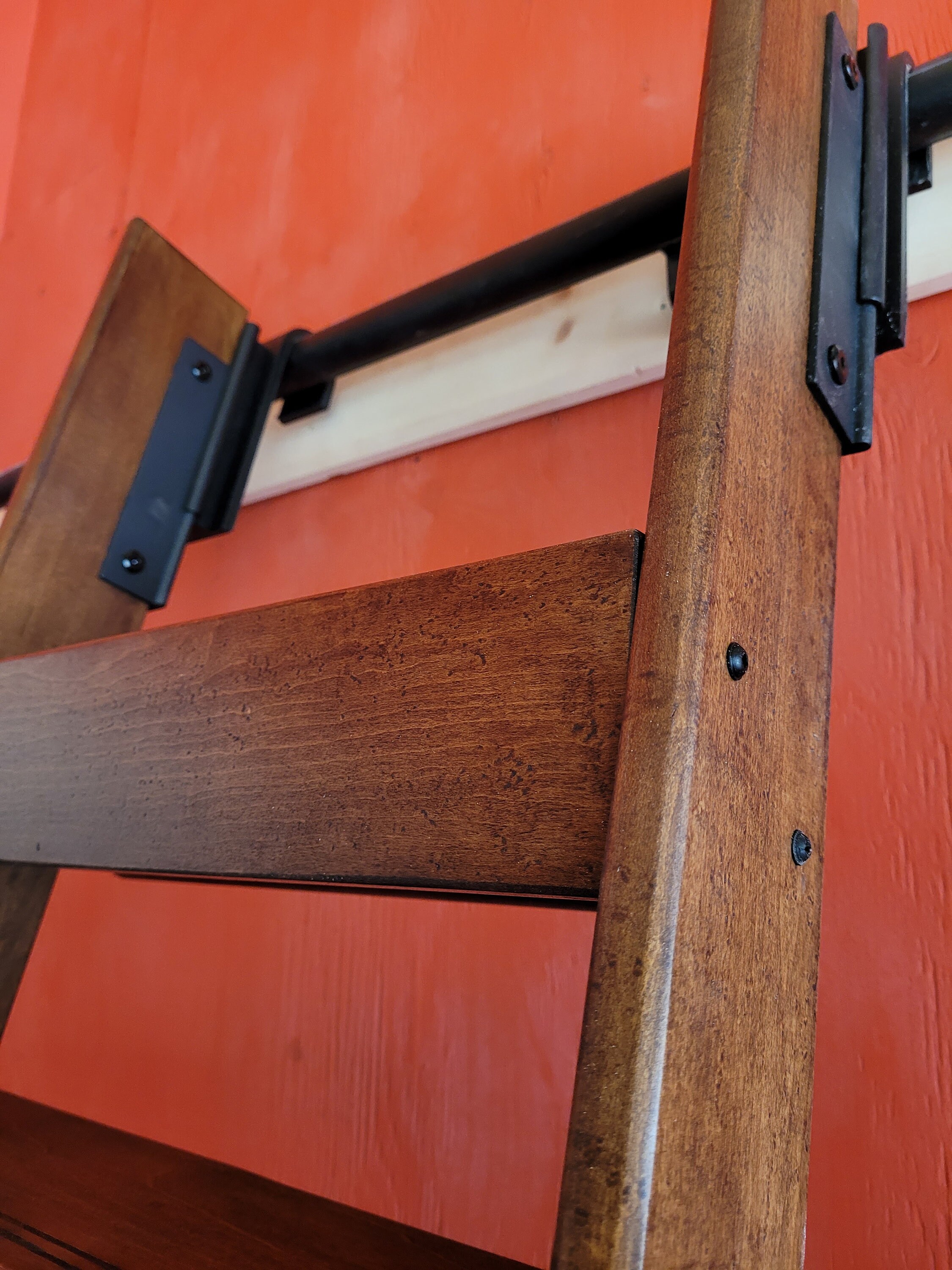 Debi H. , Ontario, Library Ladder With Book Holder - Etsy Canada