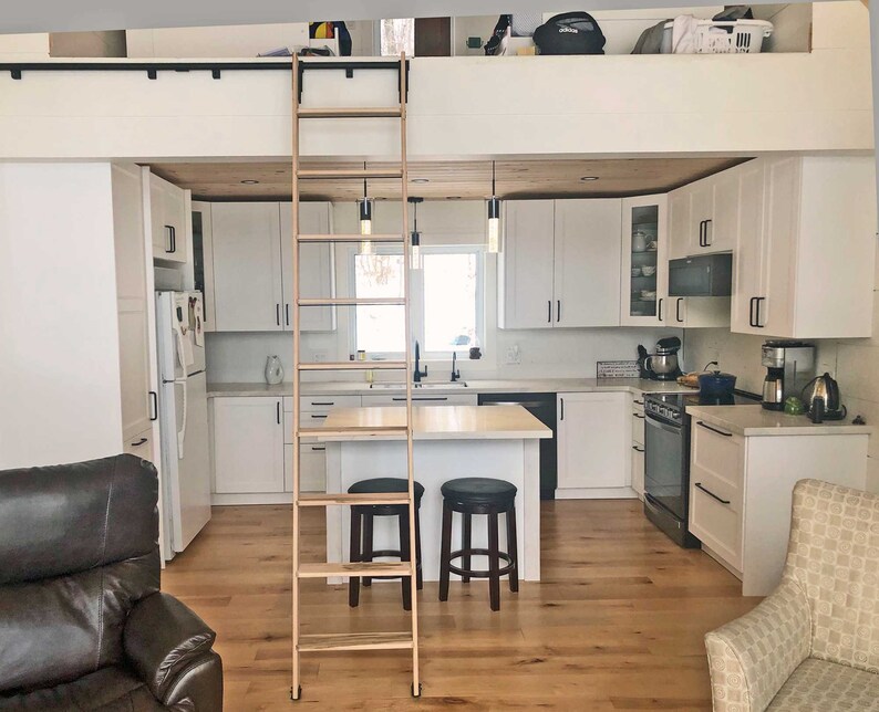 Bryan S. , Parry Sound ON, Maple Loft Ladder With Incredible Colouring ...