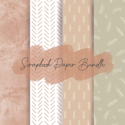 10 Boho Seamless Digital Papers Boho Scrapbook Paper Boho - Etsy