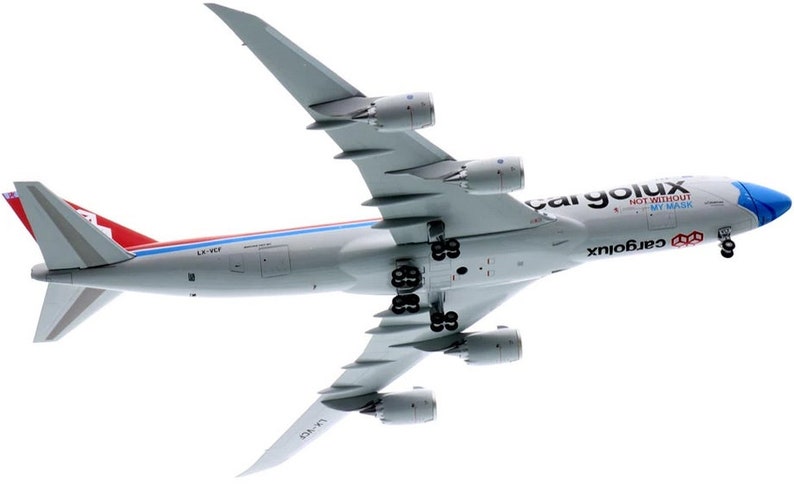 Boeing 747 1/200 Cargolux Masked Interactive Aircraft Model,airplane ...