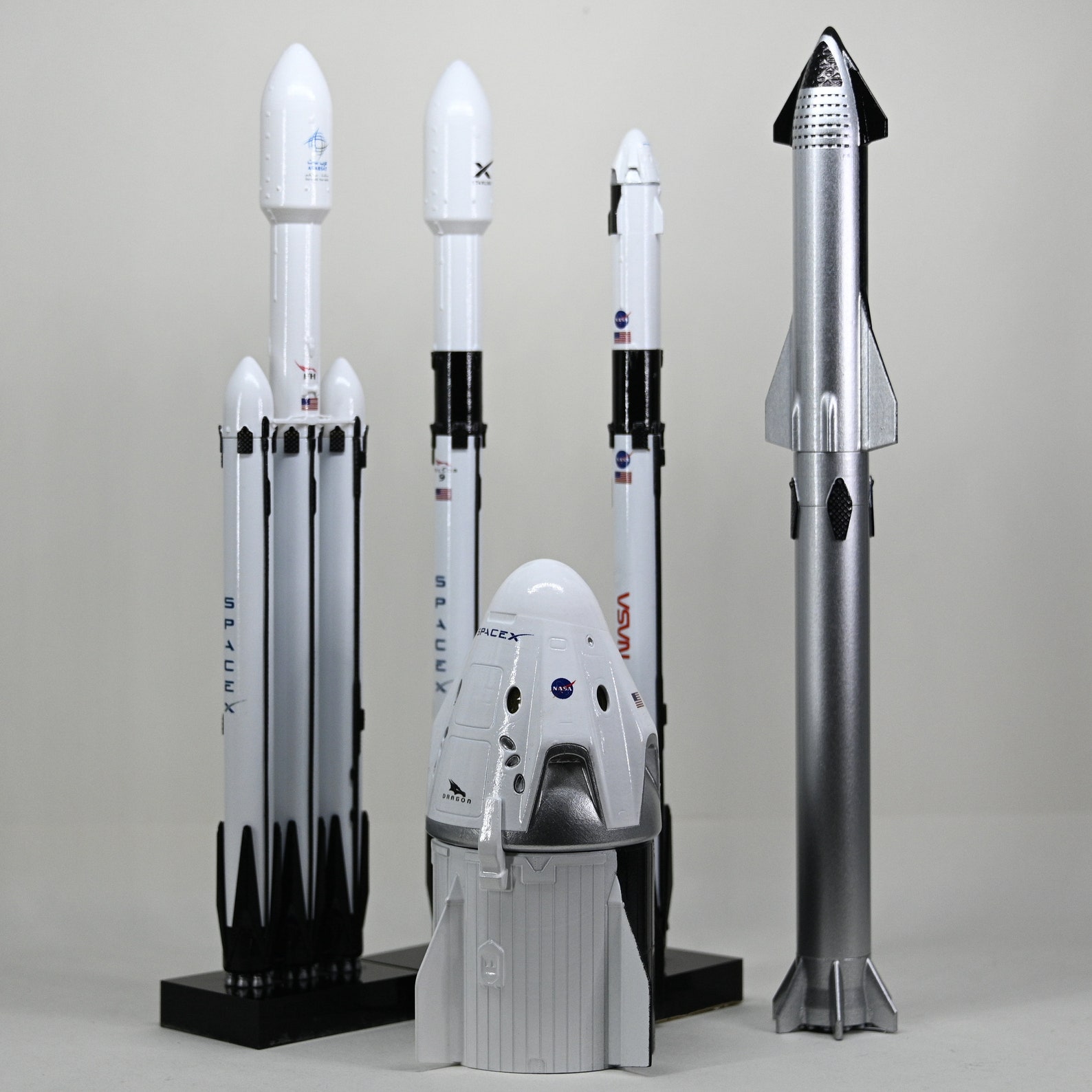 Spacex Model Spacecraft Rocket Models Kits, Spacex Rocket Models for ...