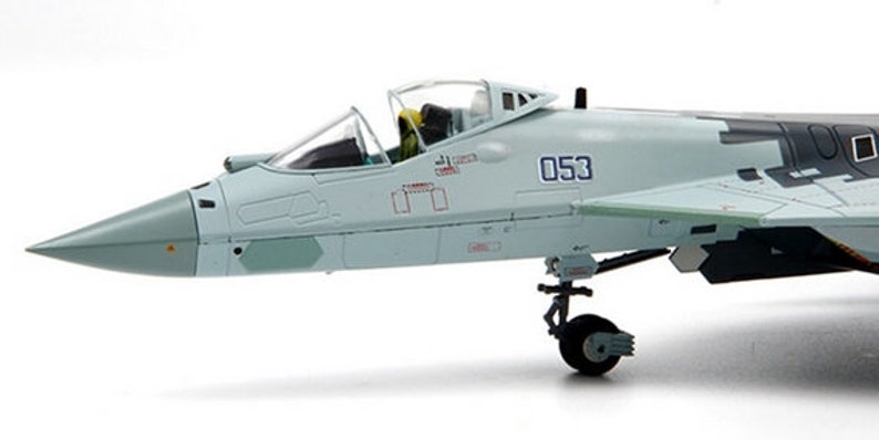 Russian Airforce 1/72 Fighter Sukhoi Su-57, Military Aircraft Model ...