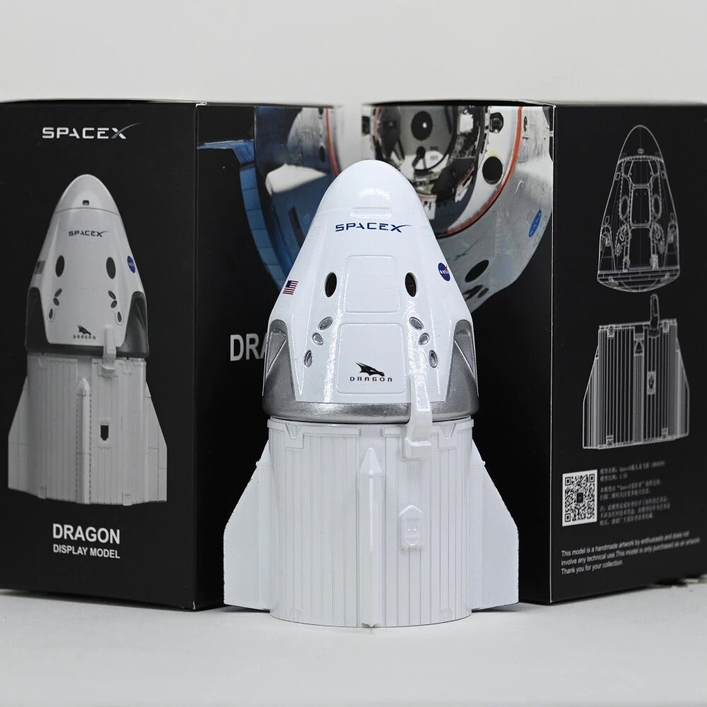 Spacex Model Kit for Sale, Crew Dragon Spacecraft Capsule Model Kit ...
