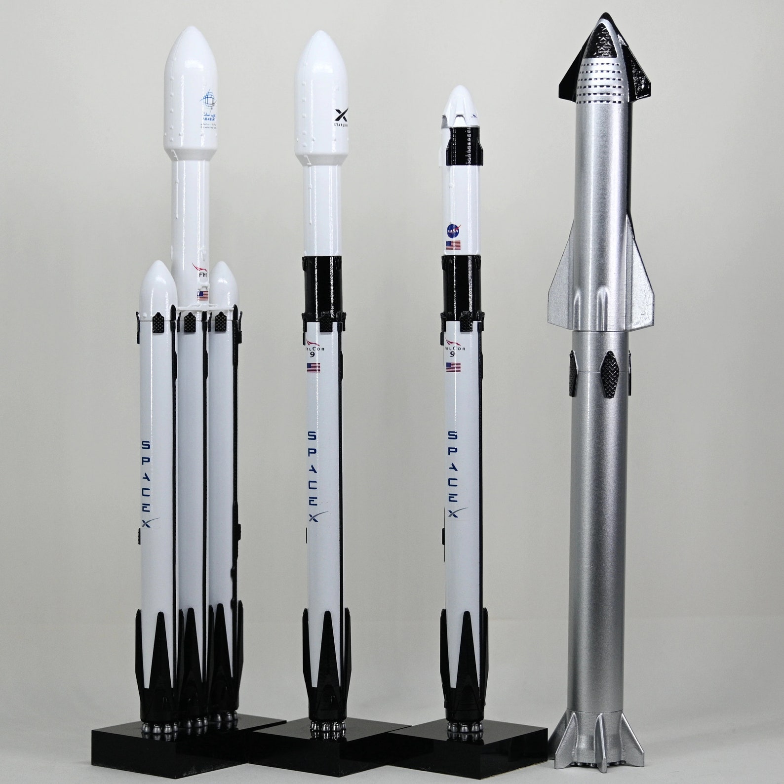 Spacex Model Spacecraft Rocket Models Kits, Spacex Rocket Models for ...