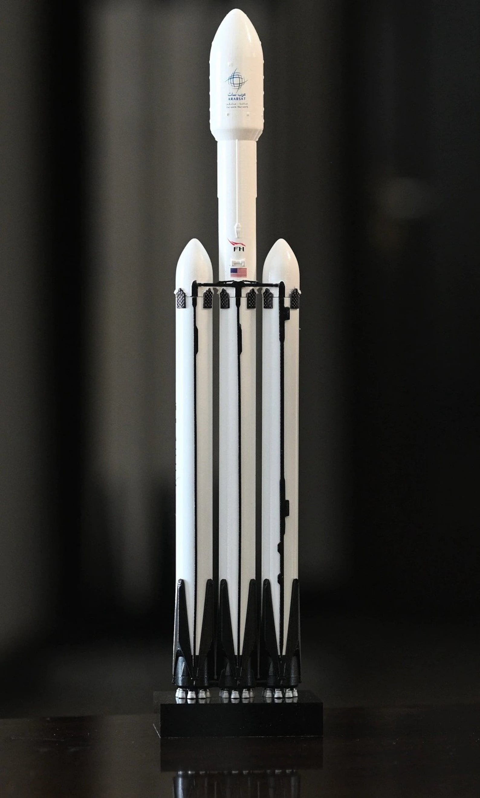 Spacex Flying Model Rocket Kit, Heavy Falcon Rocket Model Kit, Falcon ...