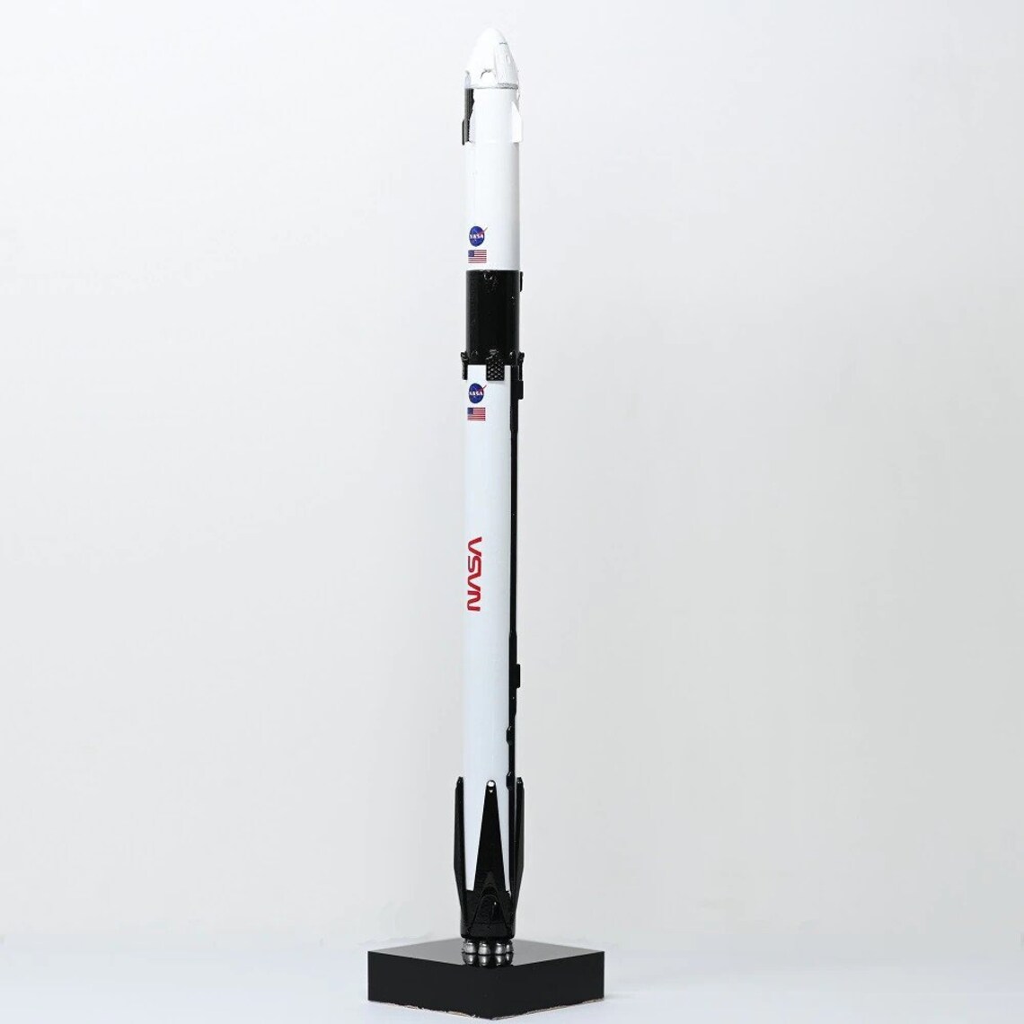 Spacex Model Falcon 9 Crew Dragon Spacecraft Rocket Models Kit,home ...