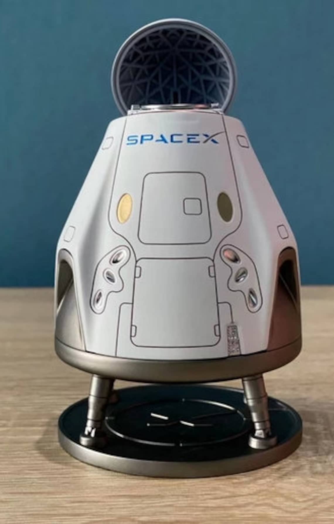 Spacex Model Kit, Starship Rocket Model Crew Dragon Spacecraft,front ...
