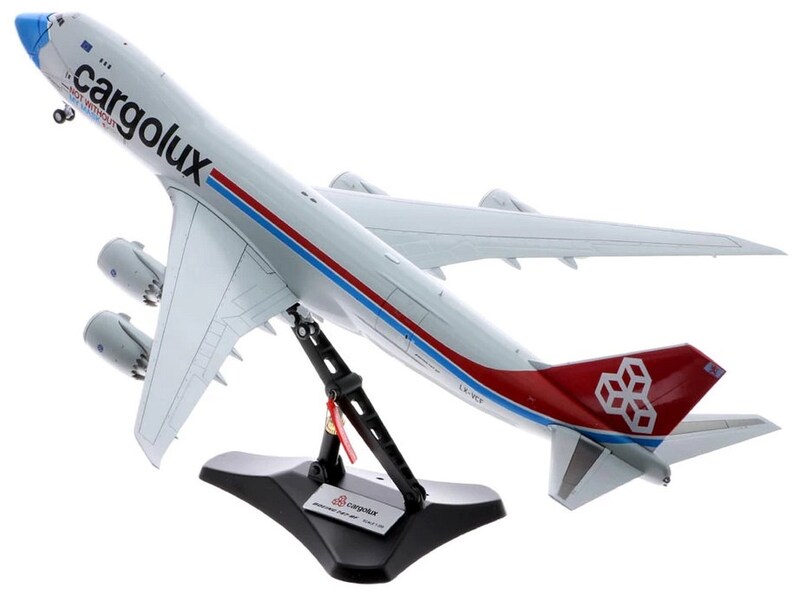 Boeing 747 1/200 Cargolux Masked Interactive Aircraft Model,airplane ...