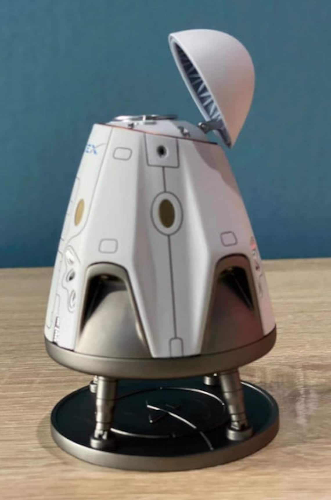 Spacex Model Kit, Starship Rocket Model Crew Dragon Spacecraft,front ...