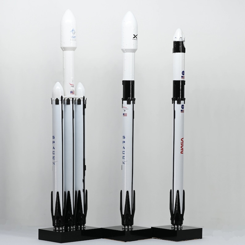 Spacex Model Spacecraft Rocket Models Kits, Spacex Rocket Models for ...