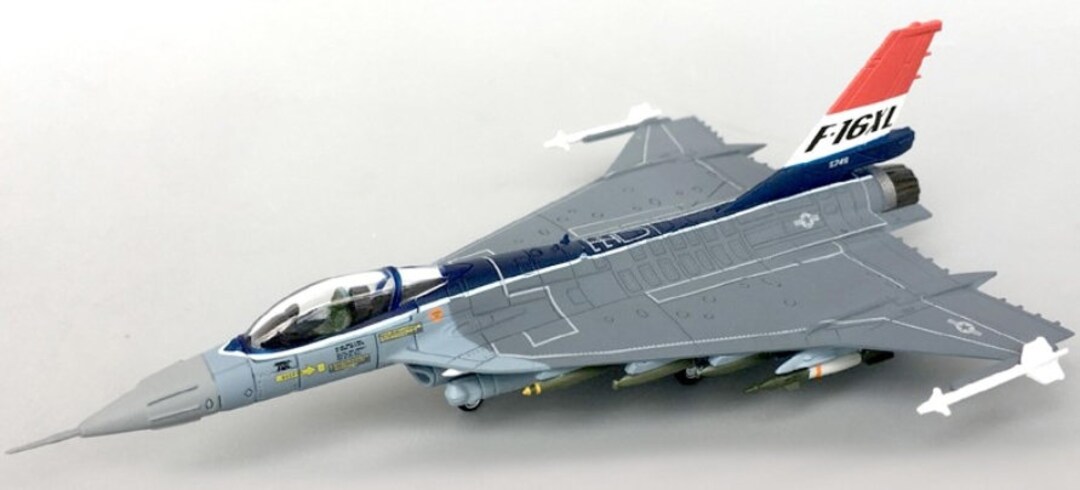 F-16XL US Airforce Prototype Aircraft Model,military Aircraft Model ...