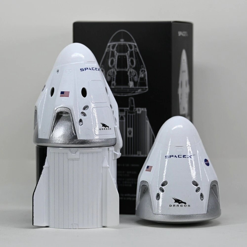 Spacex Model Kit for Sale, Crew Dragon Spacecraft Capsule Model Kit ...