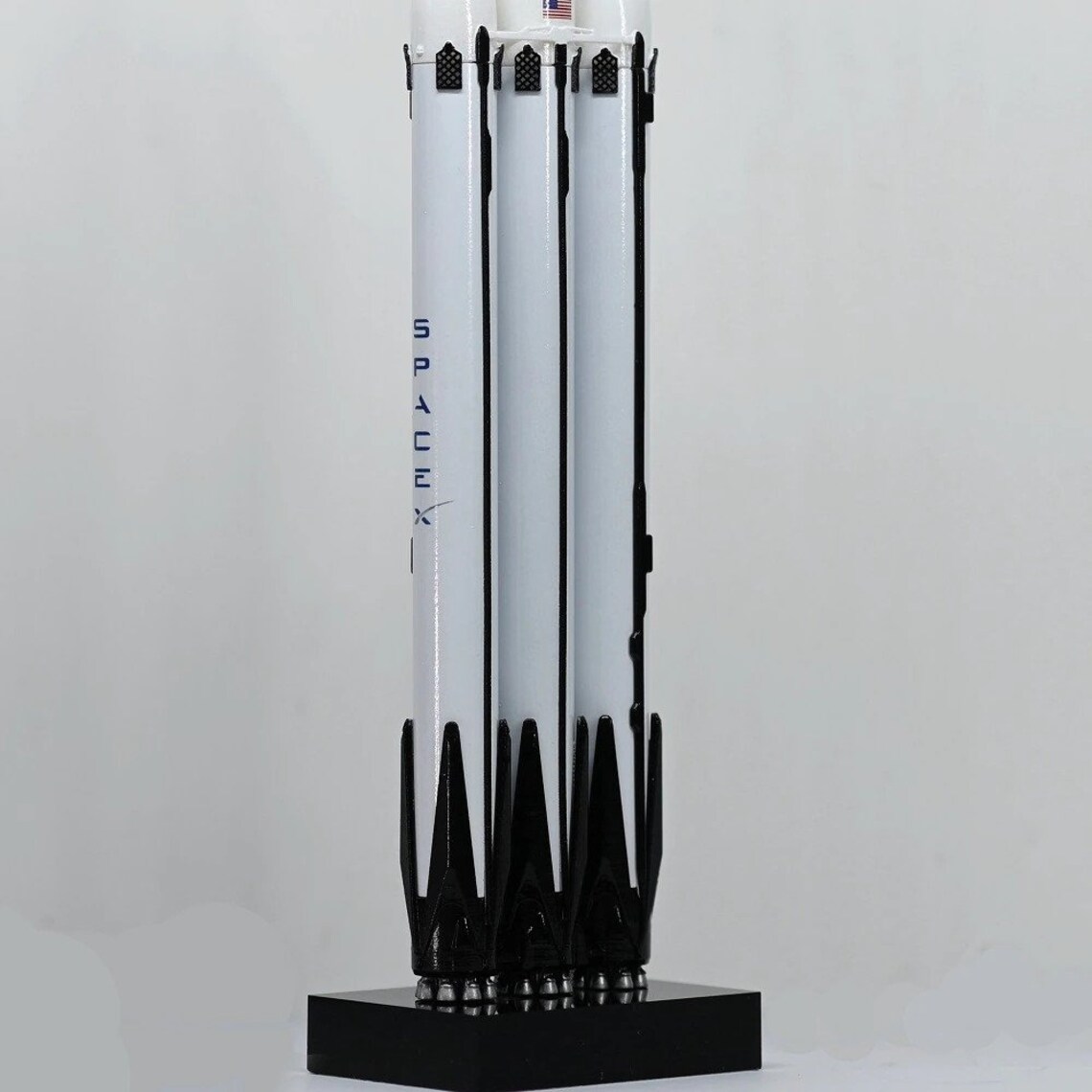 Spacex Flying Model Rocket Kit, Heavy Falcon Rocket Model Kit, Falcon Model Toy Rocket Launch ...