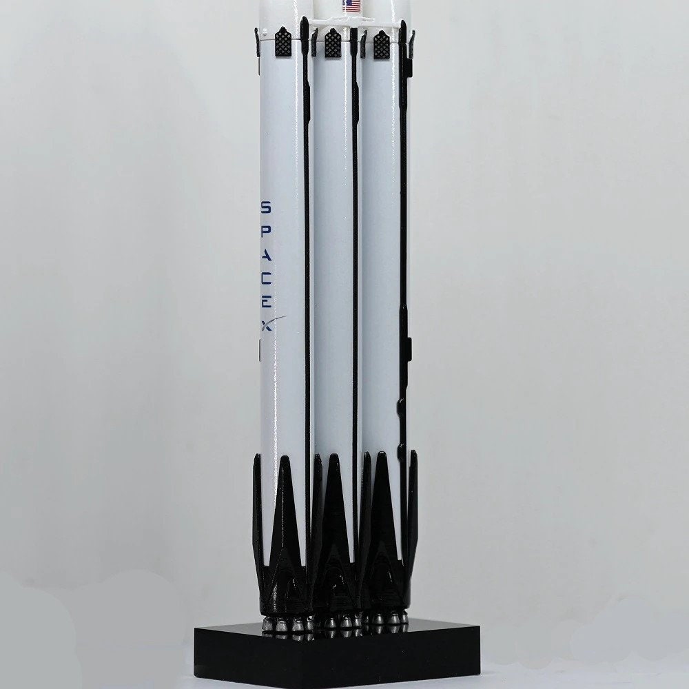 Spacex Flying Model Rocket Kit, Heavy Falcon Rocket Model Kit, Falcon ...